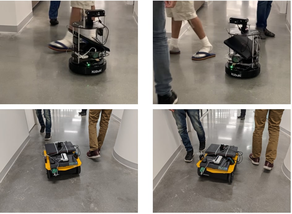Crowd-steer: Realtime smooth and collision-free robot navigation in ...